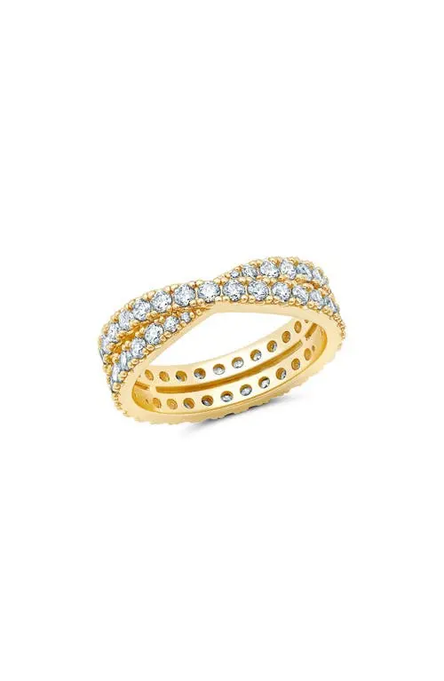 CRISLU Grace Cubic Zirconia Eternity Ring
