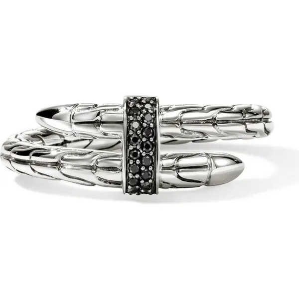 John Hardy Spear Flex Ring, Sterling Pavé