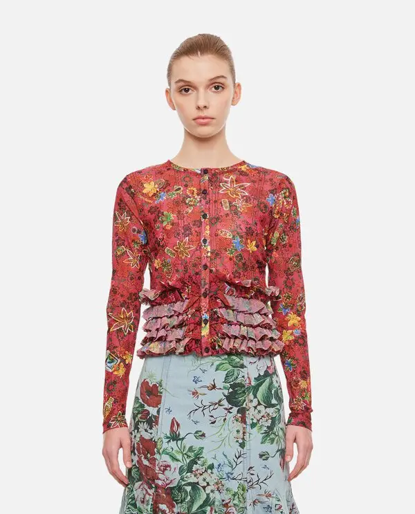 MOLLY GODDARD Cardigan Mesh Candice