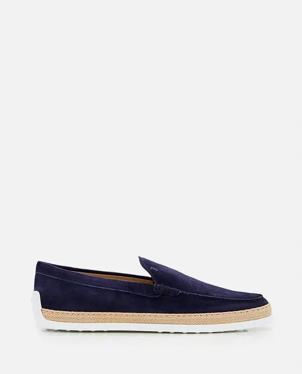 TOD'S Rafia Loafers