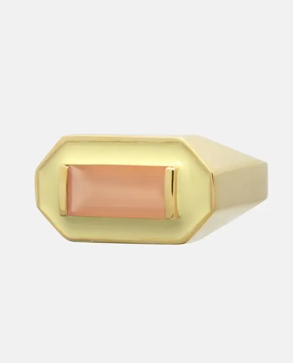 ALIITA Deco Maxi Baguette Moonstone Ring