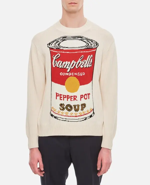 Junya Watanabe Printed Crewneck Sweatshirt