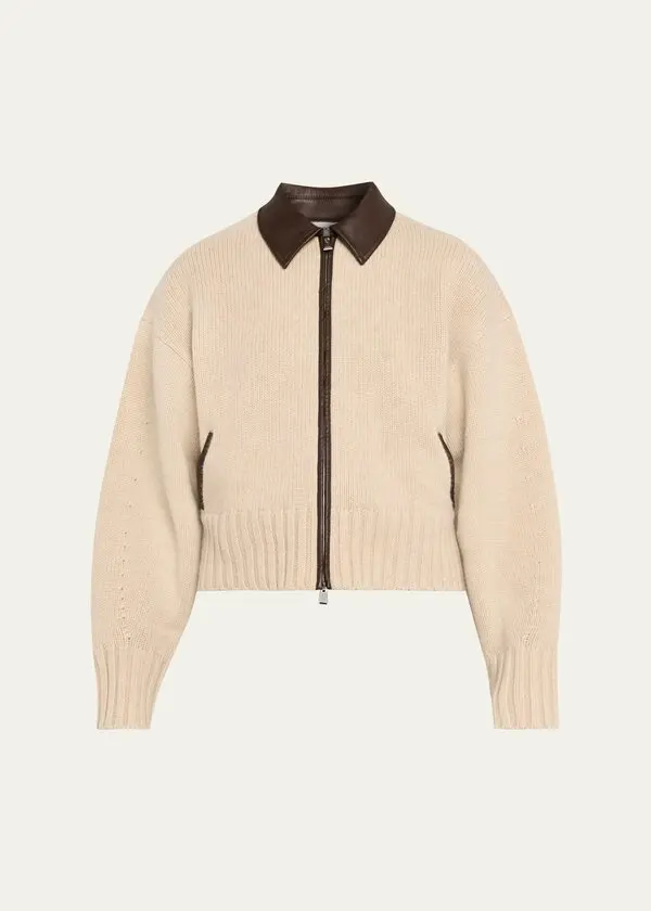 Simkhai Zofia Wool Zip Cardigan