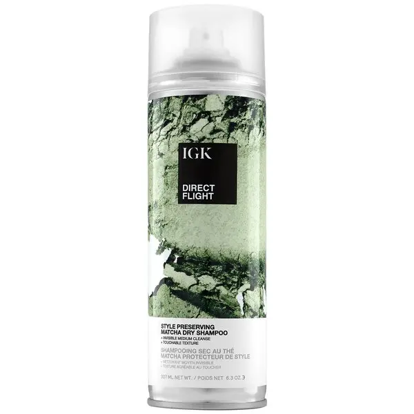 IGK Direct Flight Style Preserving Matcha Dry Shampoo 186ml