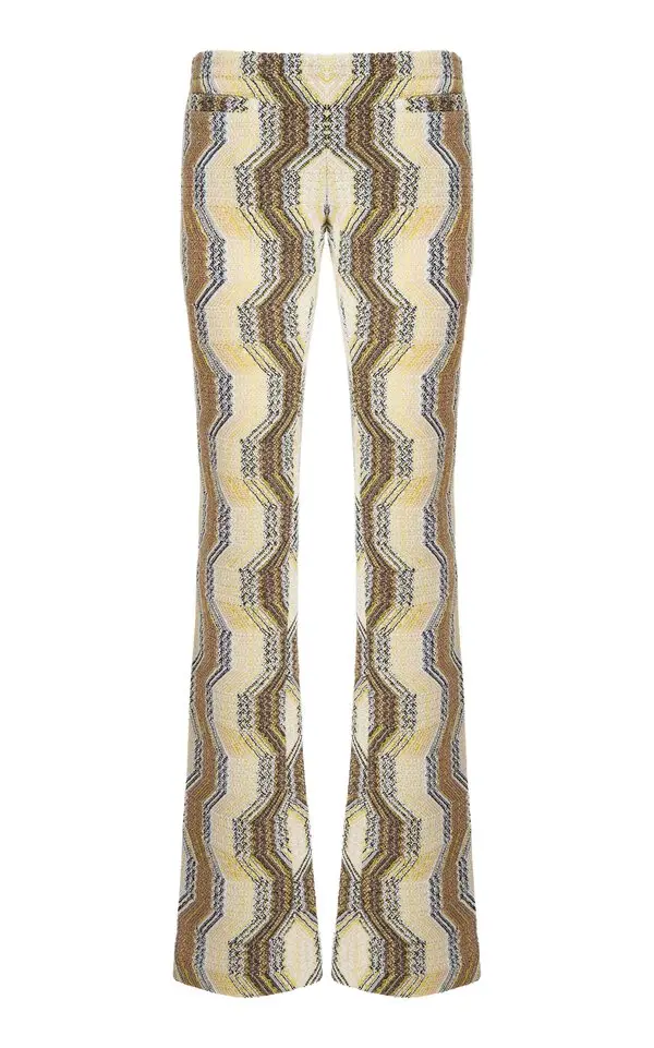 Missoni Flared Caperdoni-knit Trousers