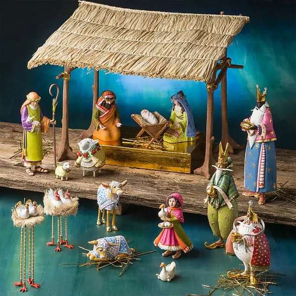 MACKENZIE-CHILDS Patience Brewster Nativity Shelter