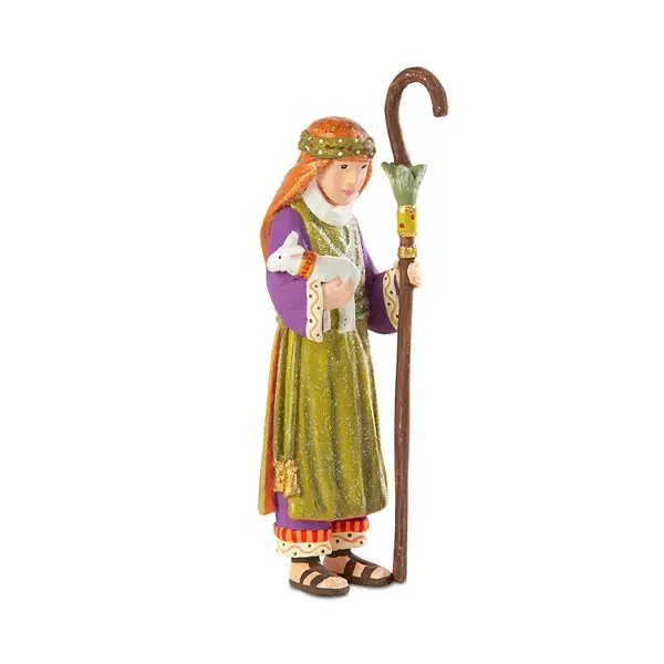 MACKENZIE-CHILDS Patience Brewster Nativity Shepherd Mini Figure