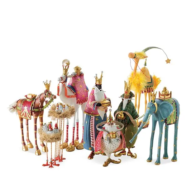 MACKENZIE-CHILDS Patience Brewster Nativity Golda The Horse Figure