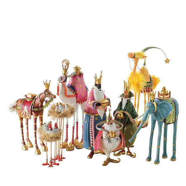 MACKENZIE-CHILDS Patience Brewster Nativity Frank The Camel Figure