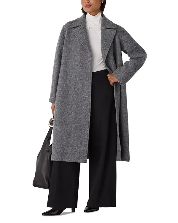 Whistles Romy Boucle Coat
