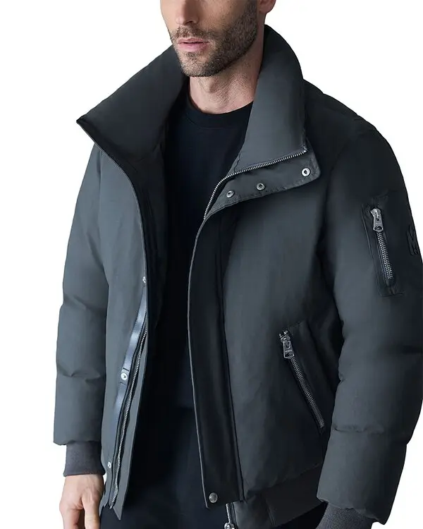 Mackage Iker-z Removable Shearling Bib Down Jacket