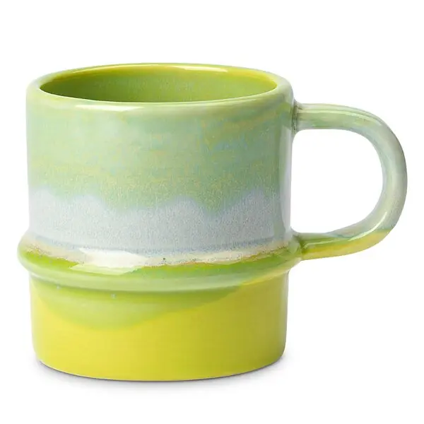 ROSENDAHL Poppery Mug With Handle, Apple Green, Mint