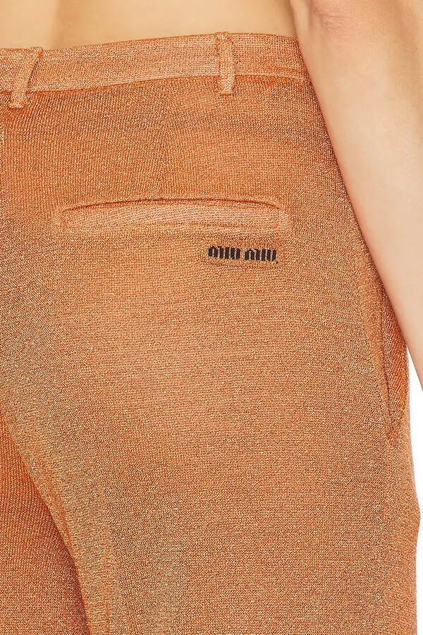 Miu Miu Wide Leg Trouser
