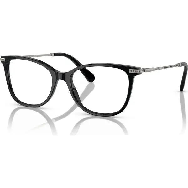SWAROVSKI 52mm Square Optical Glasses - Black