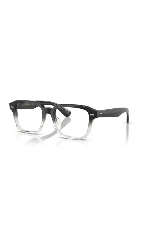 Oliver Spencer 51mm Rectangle Optical Glasses - Grey