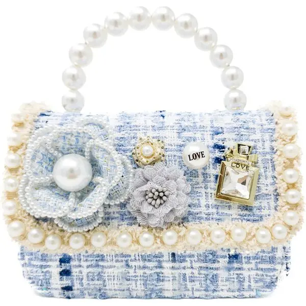 PUTTISU Handbagpearl Garden - Blue Hydrangea