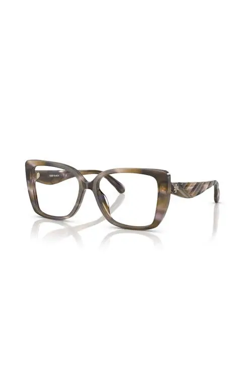 Tory Burch 53mm Square Optical Glasses