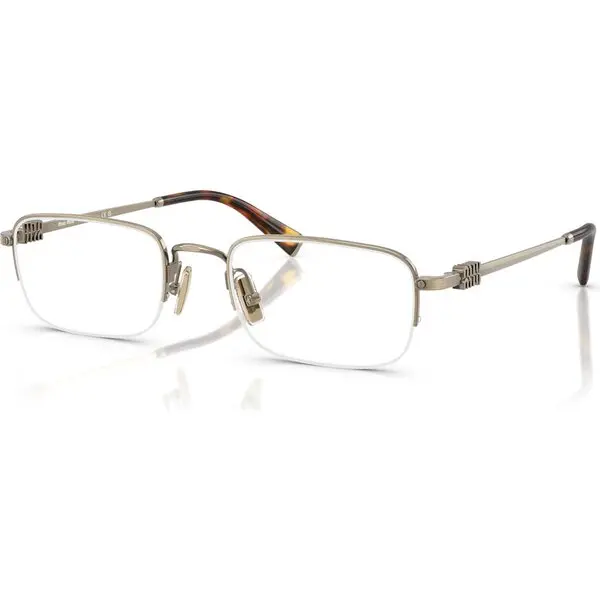 Miu Miu 51mm Rectangle Optical Glasses