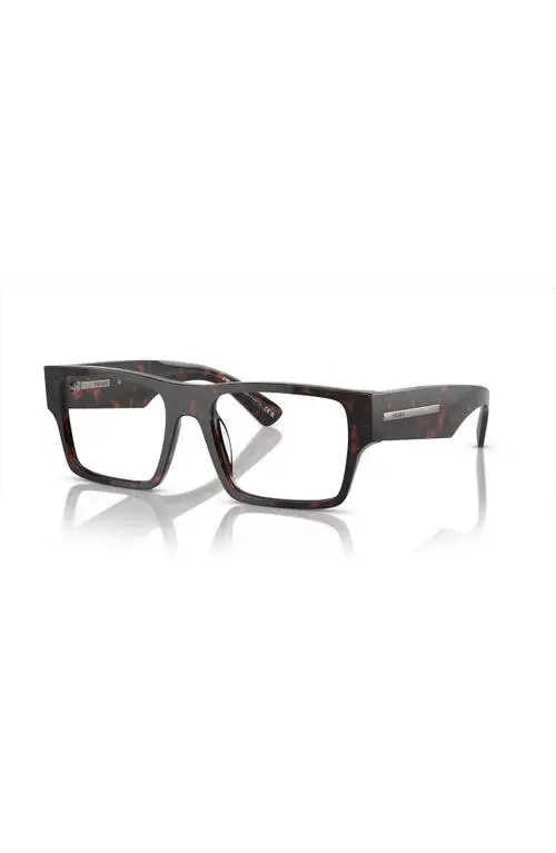 Prada 54mm Rectangle Optical Glasses