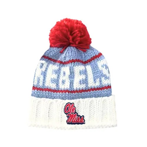 BITS & BOWS Ole Miss Bobble Hat