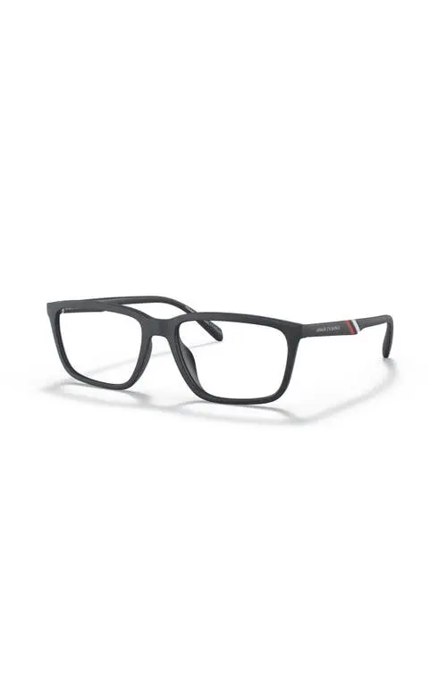 Armani Exchange 55mm Rectangle Optical Glasses