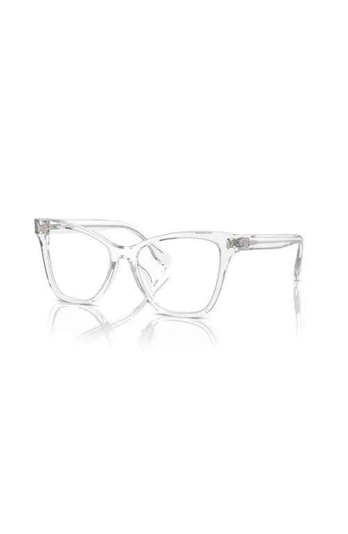 Tory Burch 51mm Cat Eye Optical Glasses - Transparent