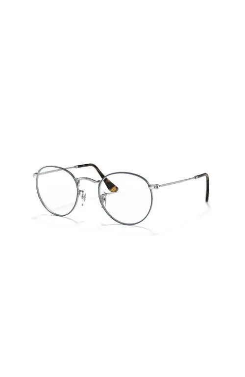 Ray-ban 47mm Round Optical Glasses