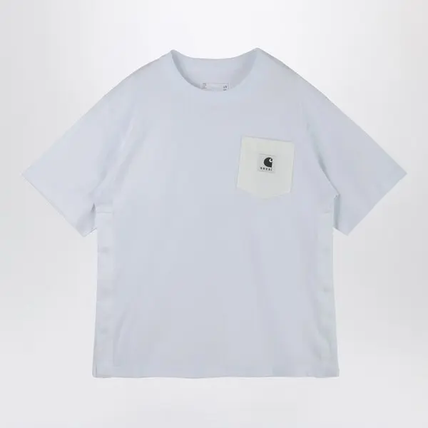 SACAI X CARHARTT WIP Cotton T-shirt With Logo Patch