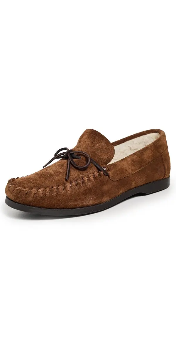 Manebí Fleece Lined Moccasin Slippers