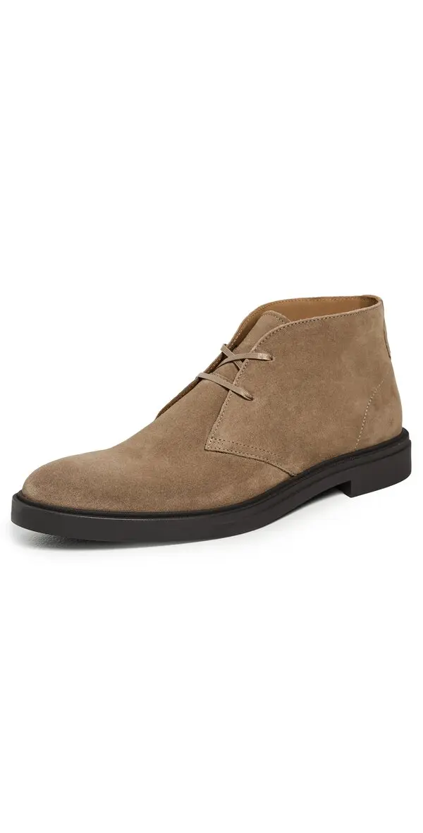 Hugo Boss Calev Suede Leather Desert Boots