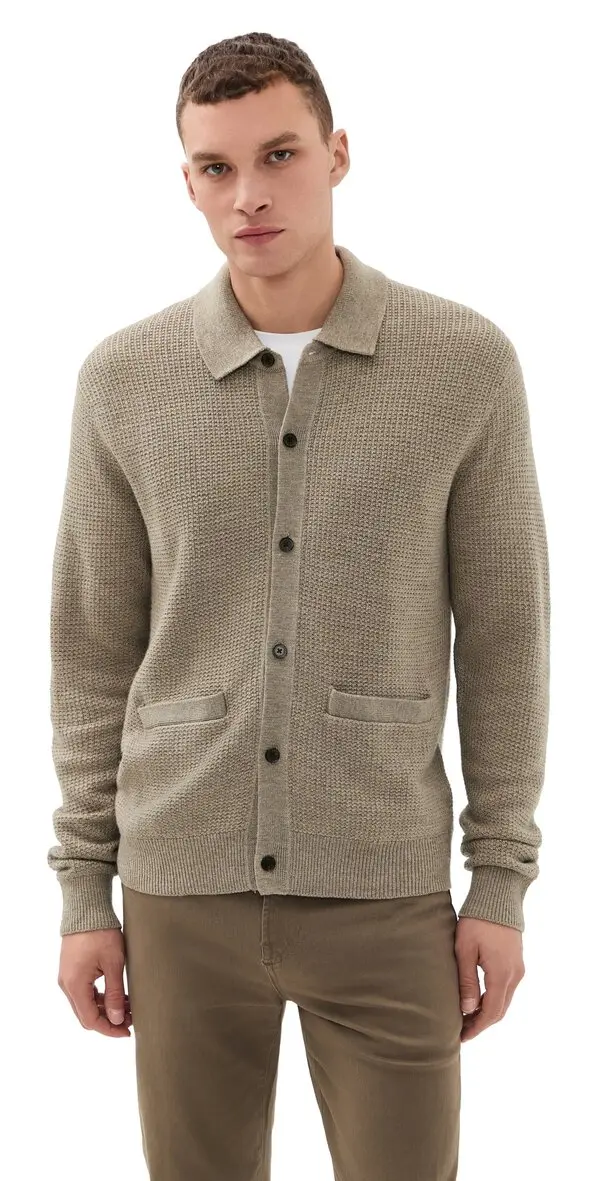 Madewell Merino Wool Collared Cardigan