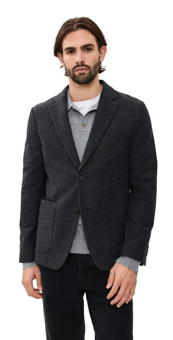 Theory Clinton City Knit Twill Blazer