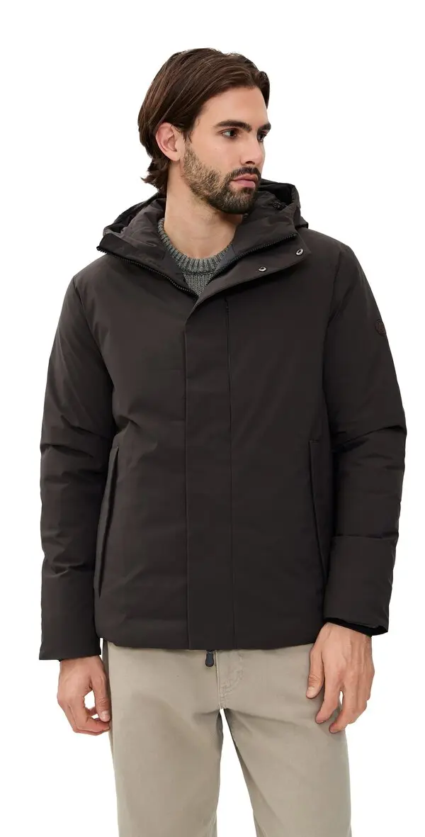 SAVE THE DUCK Obione Jacket - Brown Black