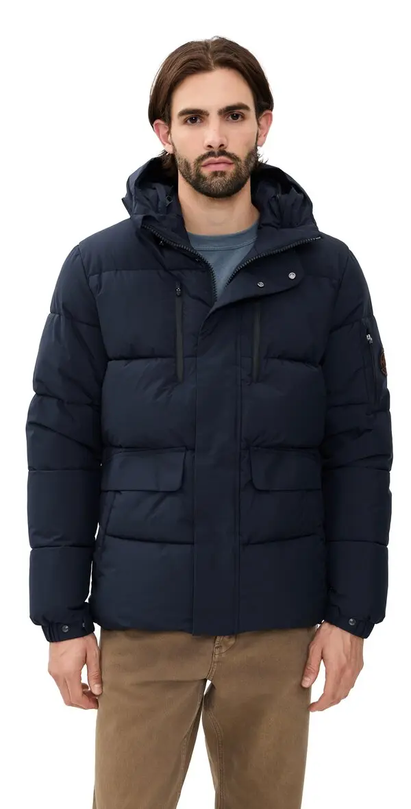 SAVE THE DUCK Alter Parka - Blue Black