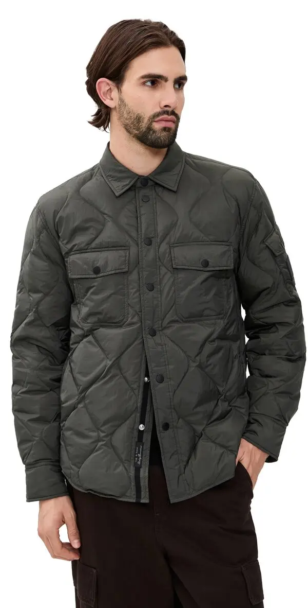 Rag & Bone Padded Dane Shirt Jacket
