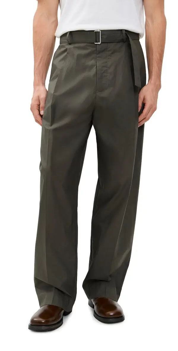 Acne Studios Pasoro Cinz Washed Poplin Trousers