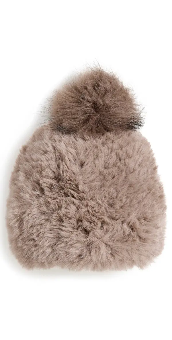 Jocelyn Faux Hat With Faux Pom