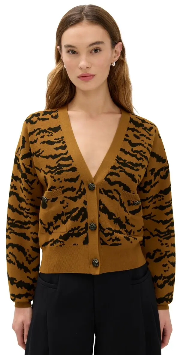 Essentiel Antwerp Icali Zebra Cardigan
