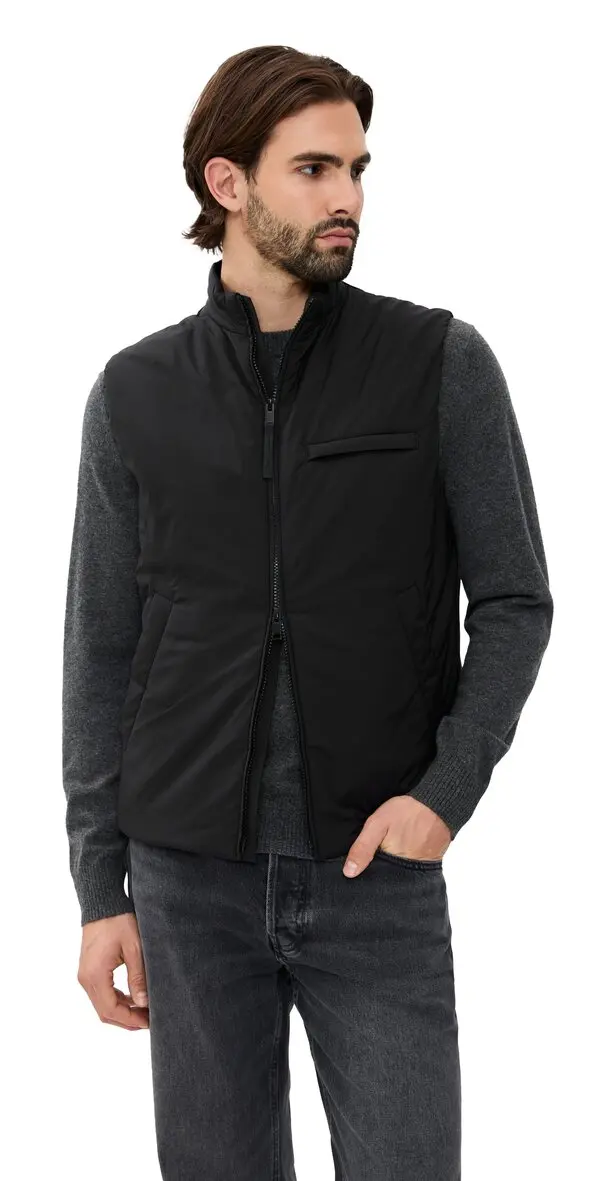 Theory Layering Vest In Motion Nylon