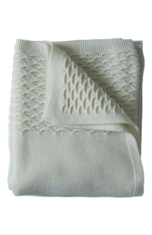 EVANGELINE Knit Scallop Throws