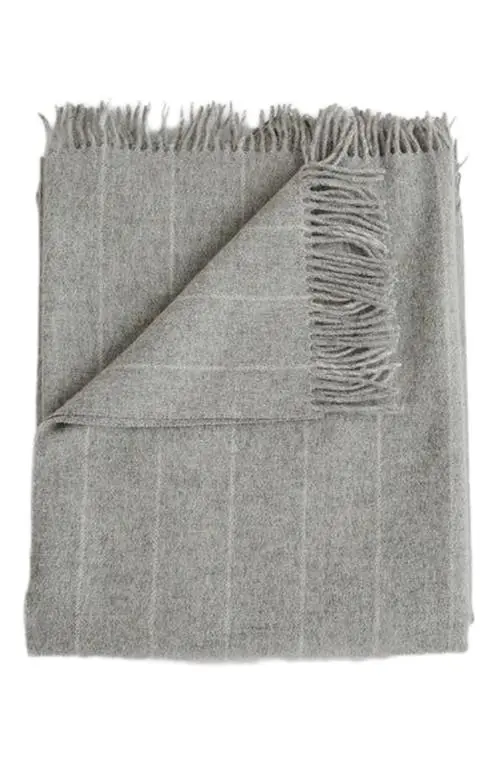 EVANGELINE Patterned Merino Throws