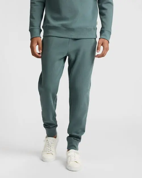 Onia Heavyweight Cotton Waffle Jogger - Fern
