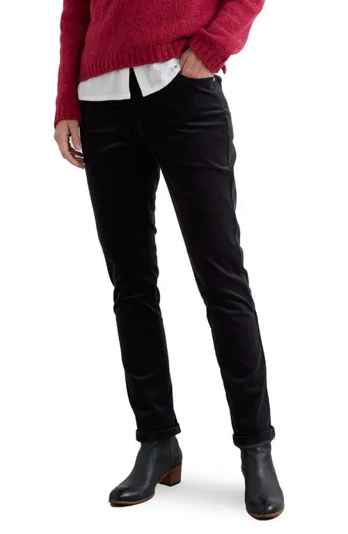 SEASALT CORNWALL Lamledra Needlecord Slim Fit Pants - Onyx