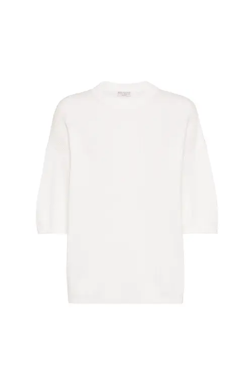 Brunello Cucinelli English Rib Knit Sweater