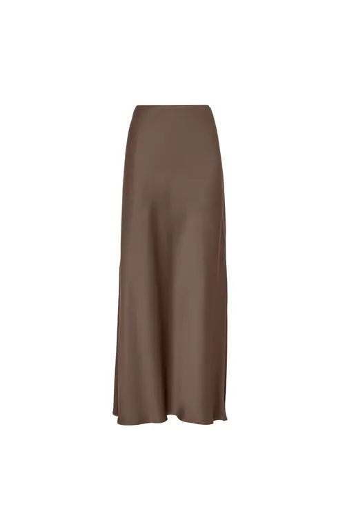 Brunello Cucinelli Fluid Bias-cut Skirt