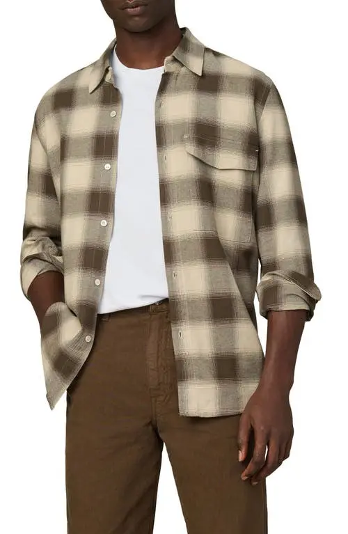 JOE'S The Reynolds Plaid Cotton Button-up Shirt