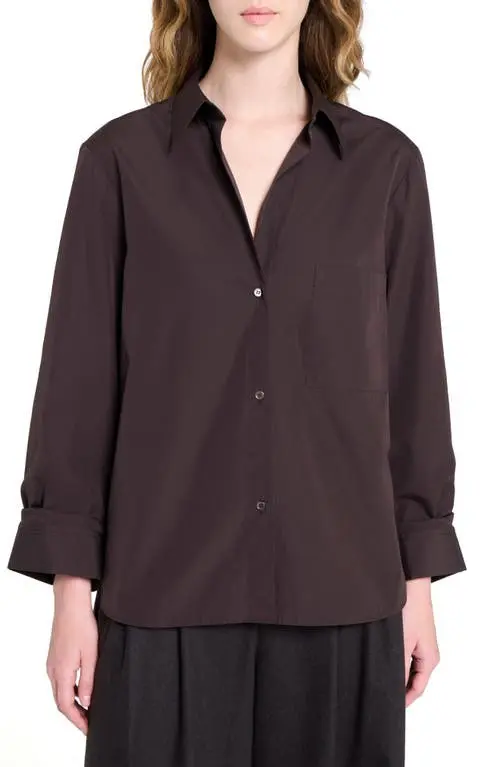 TWP Next Morning Cotton Button-up Shirt
