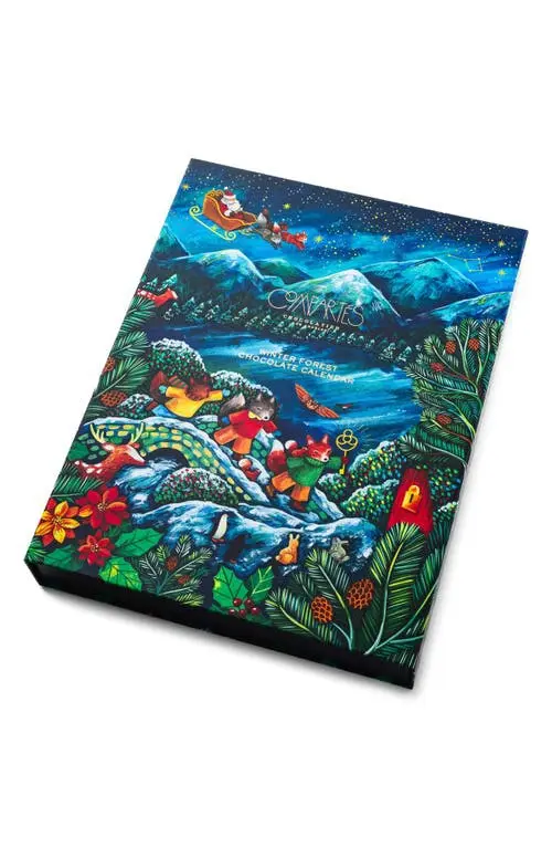 COMPARTES Winter Fox Chocolate Advent Calendar