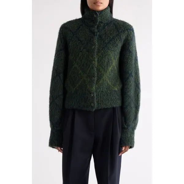 Dries Van Noten Tifna Alpaca Blend Cardigan