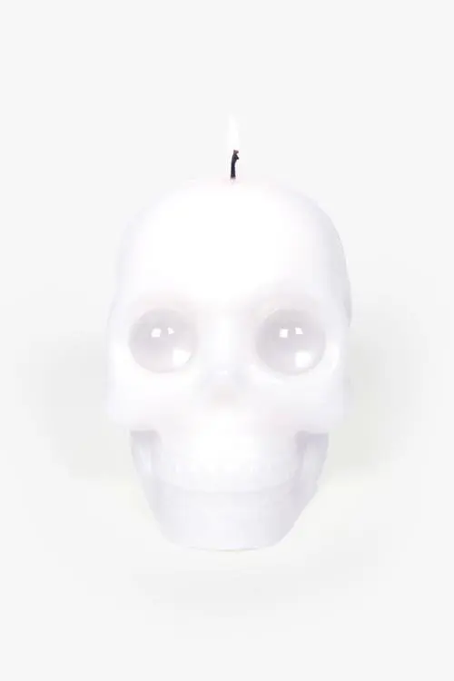 54CELSIUS Skull Candle With Crystal Eyeballs